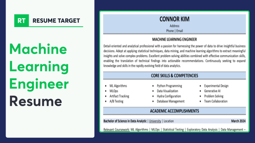 The Insider's Guide to Writing a Machine Learning Engineer Resume