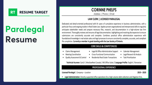 The Insider's Guide to Getting Your Paralegal Resume Noticed!