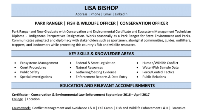 The Insider's Guide to Creating a Park Ranger Resume That Stands Out
