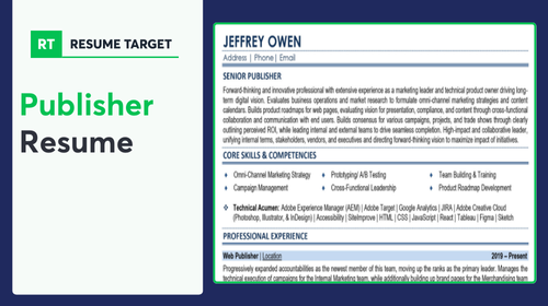 **A Practical Guide to Writing a Publisher Resume That Stands Out**