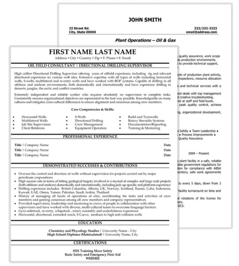 Oil & Gas Resume Writing Services | Resume Target