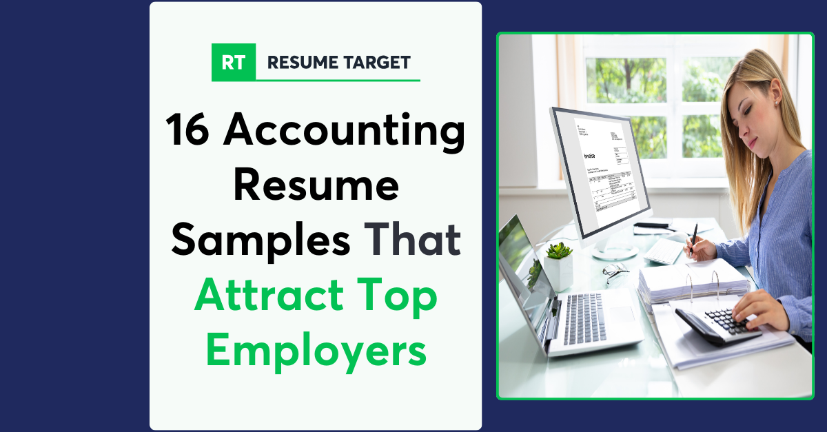 16 Accounting Resume Samples That Attract Top Employers [PDF Resume ...