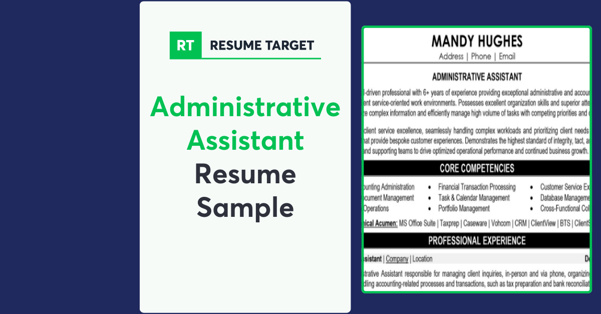The Insider's Guide to Writing an Administrative Assistant Resume