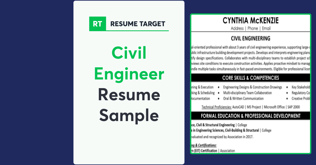 The Proven Framework to Writing a Civil Engineer Resume
