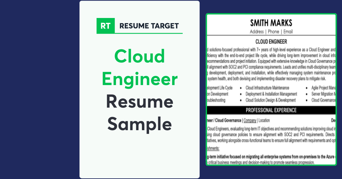 How to Write an Eye-Catching Cloud Engineer Resume