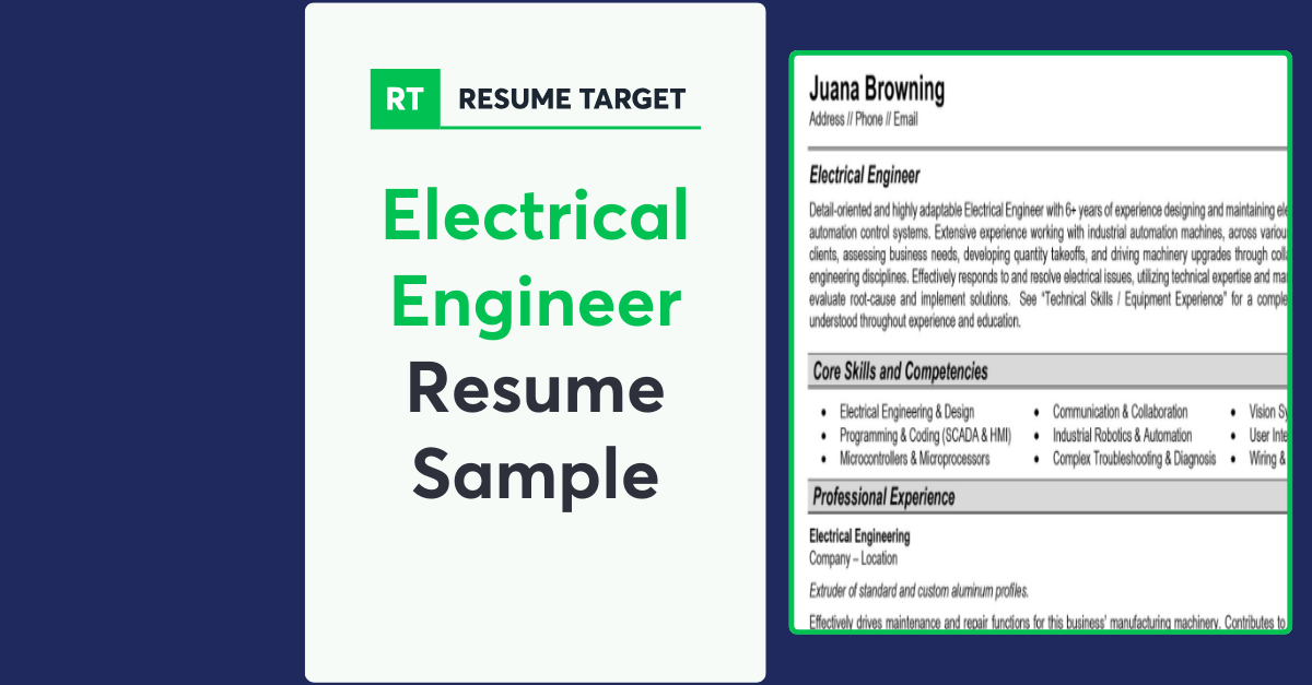 **The Insider's Guide to Writing an Electrical Engineer Resume**