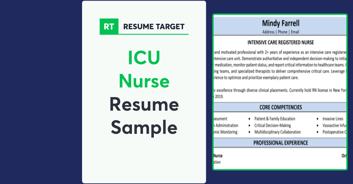 A Proven Framework to Writing an ICU Nurse Resume That Stands Out