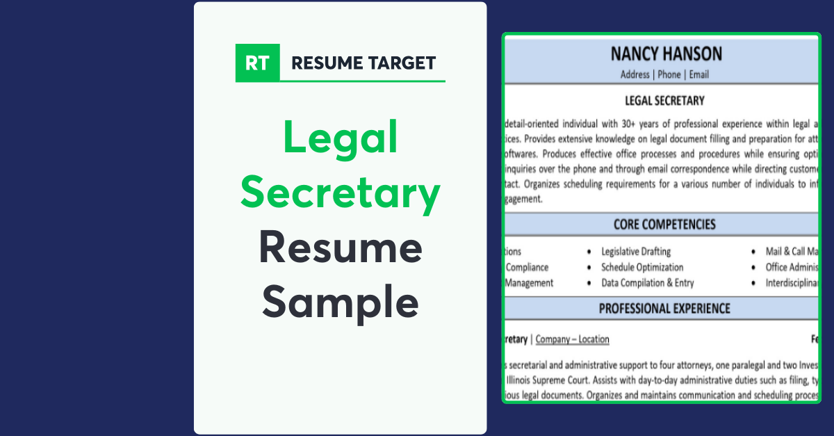 The Practical Guide to Getting Your Legal Secretary Resume Noticed!