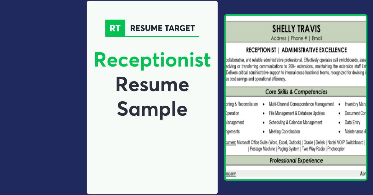 A Practical Guide to Getting Your Receptionist Resume Noticed!