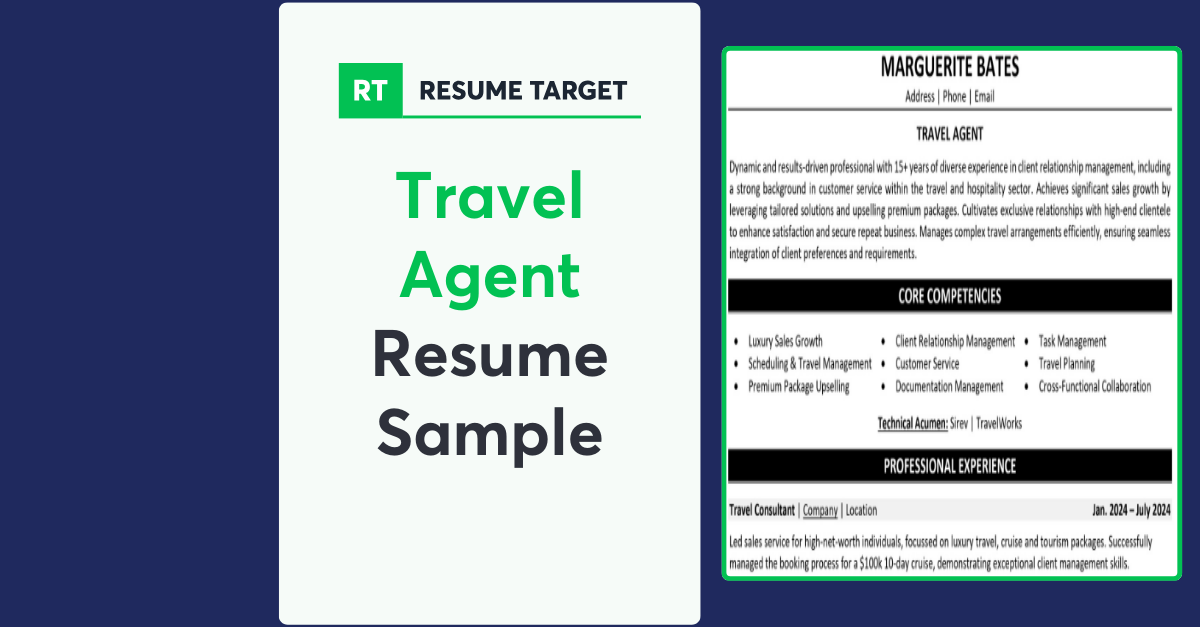 The Practical Guide to Getting a Travel Agent Resume Noticed