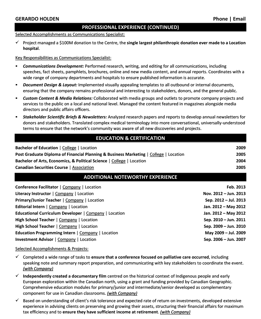 **The Insider's Guide to Writing a Communications Specialist Resume**